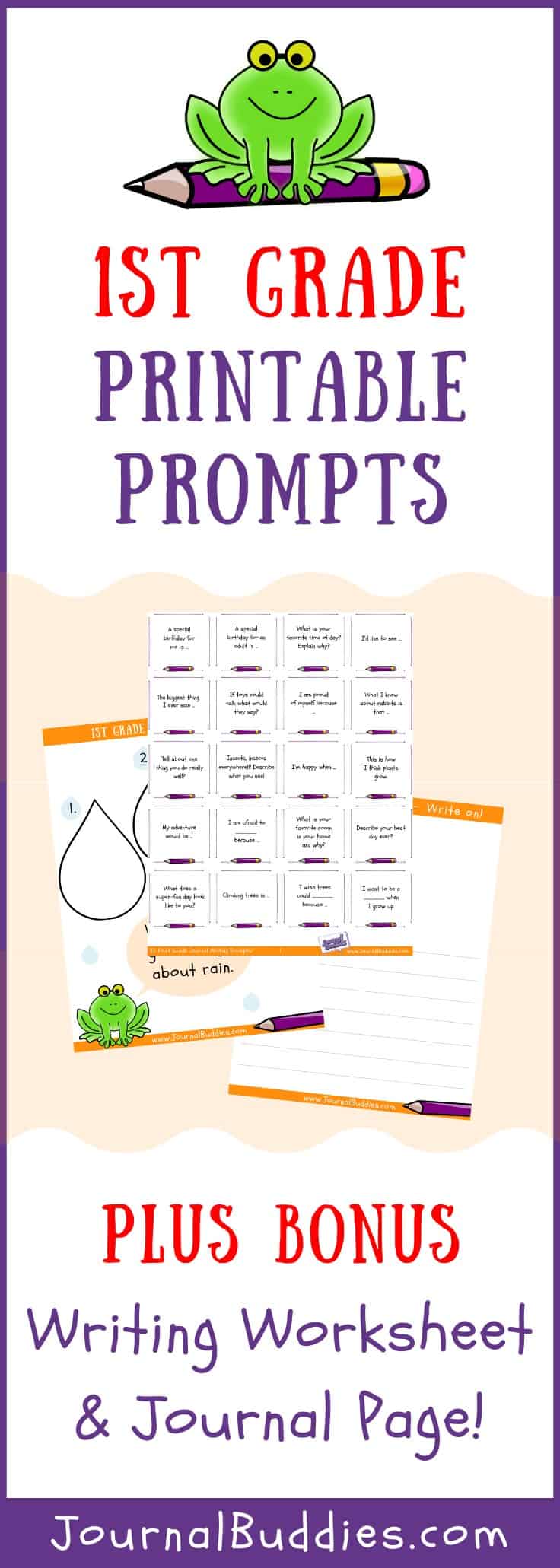 Creative Writing Worksheets for Grade 1 PDF » JournalBuddies.com