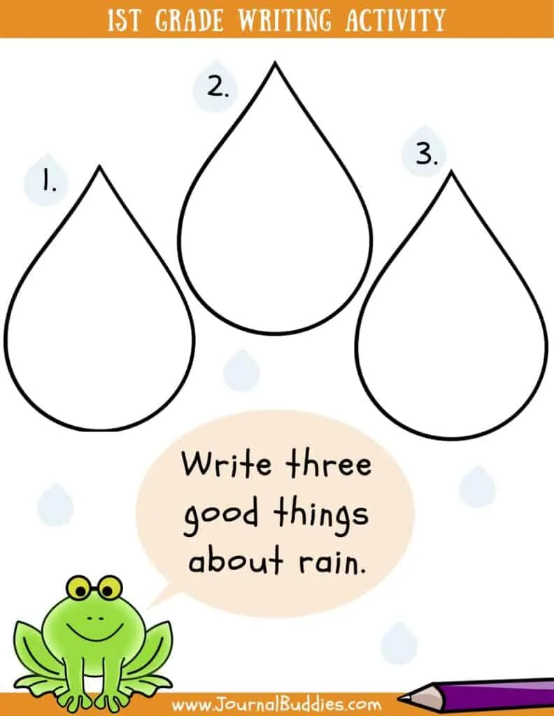 Grade 1 Writing Worksheet