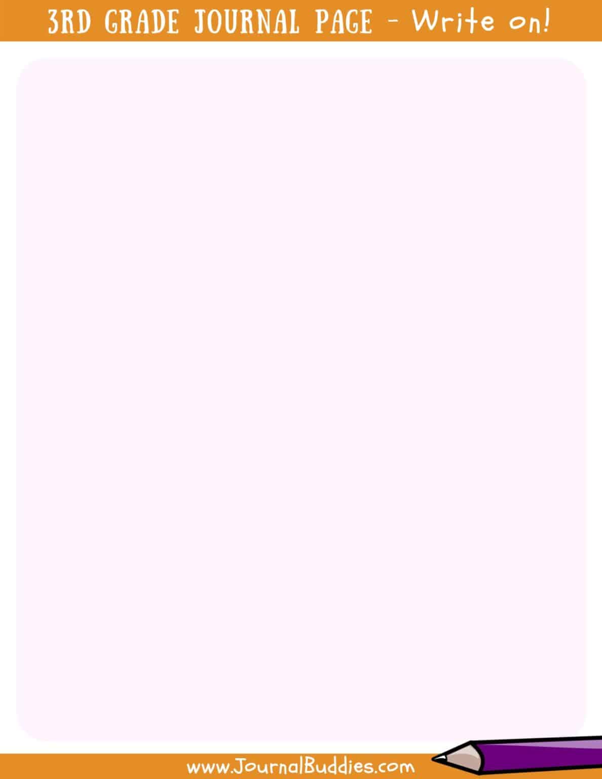 3rd Grade Writing Prompts PDF (Free) » JournalBuddies.com