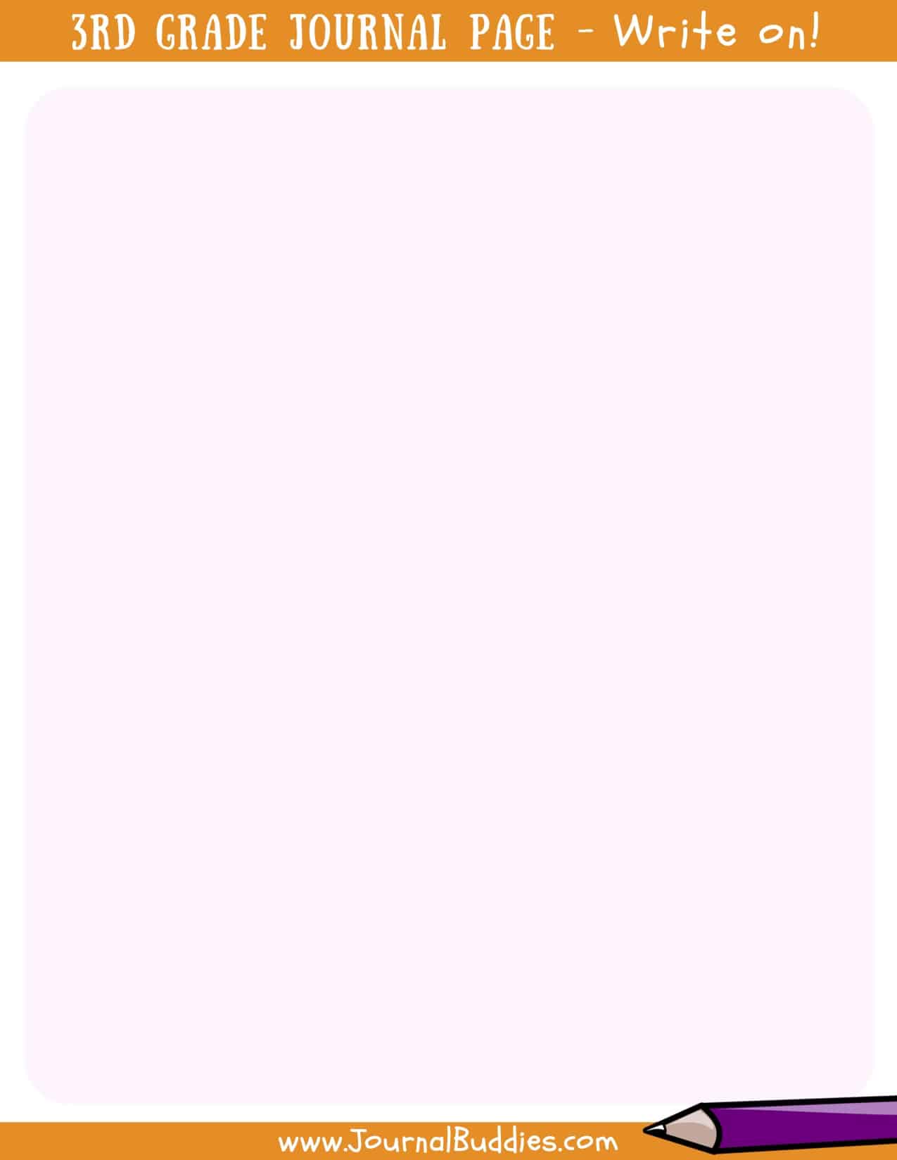 3rd Grade Writing Prompts PDF (Free) » JournalBuddies.com