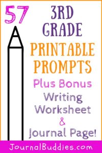 3rd Grade Writing Prompts PDF (Free) » JournalBuddies.com