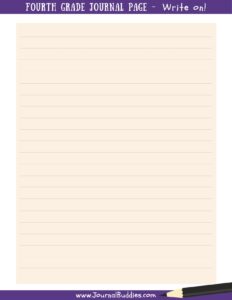 4th Grade Writing Prompts PDF (Free) » JournalBuddies.com