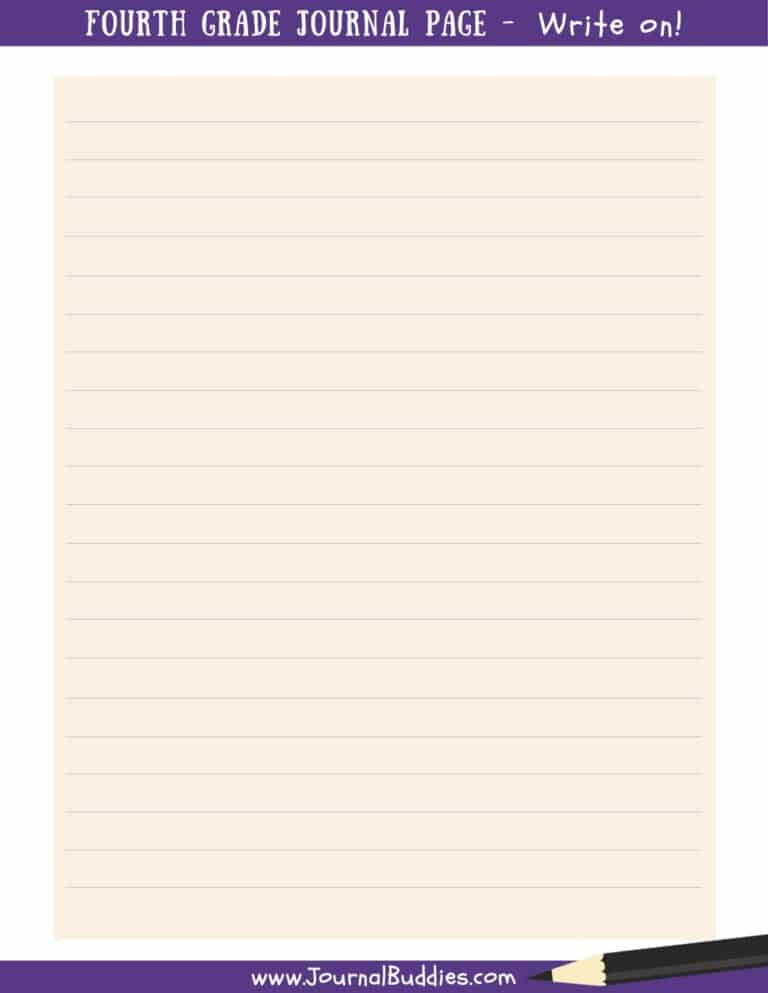 4th Grade Writing Prompts PDF (Free) » JournalBuddies.com