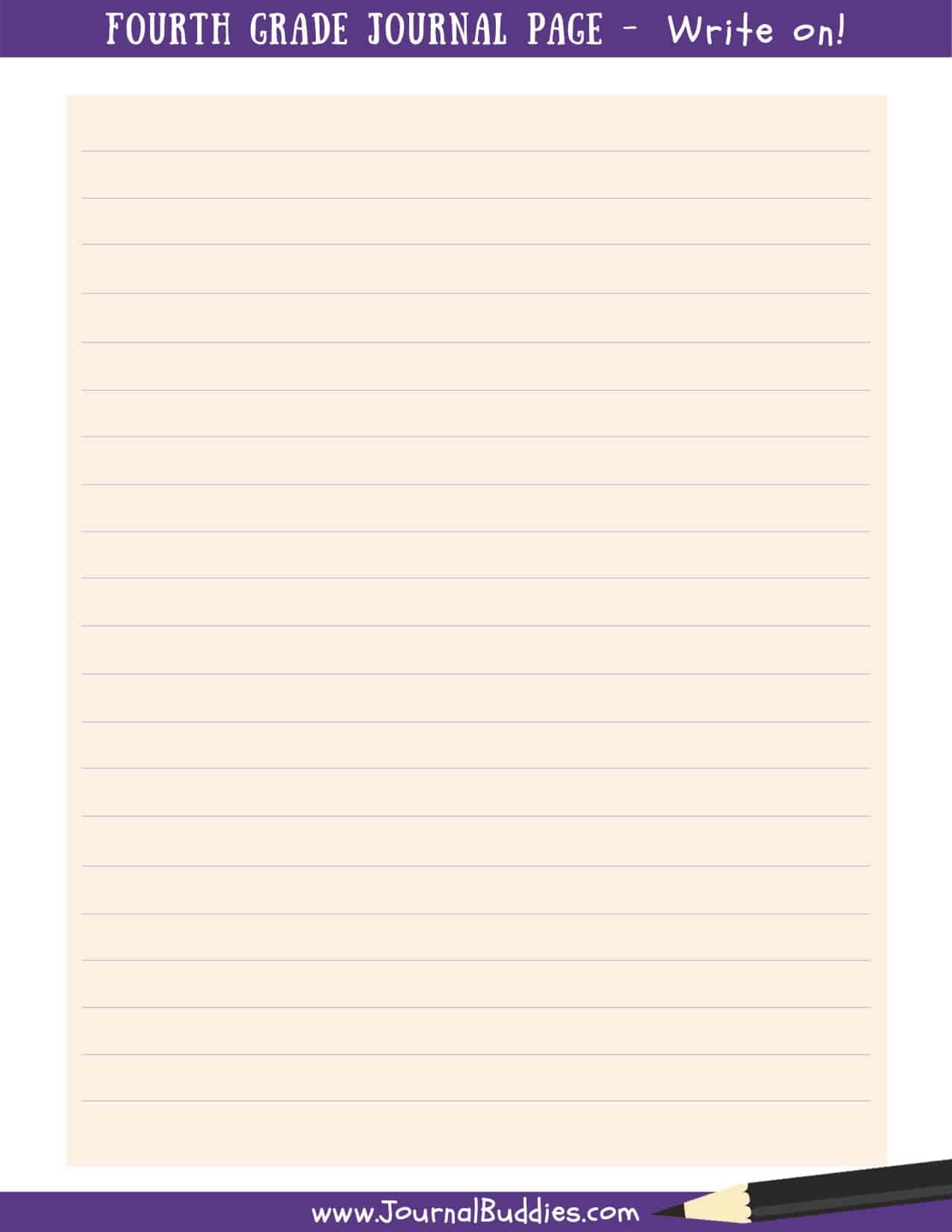 4th Grade Writing Prompts PDF (Free) » JournalBuddies.com