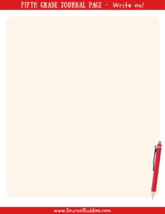 5th Grade Writing Prompts pdf (Free) » JournalBuddies.com