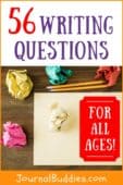 56 Wonderful Writing Questions » JournalBuddies.com