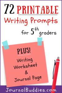 5th Grade Writing Prompts pdf (Free) » JournalBuddies.com
