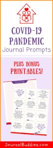 Pandemic Journal Prompts + Printable Pages » JournalBuddies.com