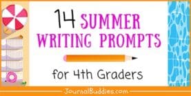 Hooray! Summer Writing Prompts for 4th Graders