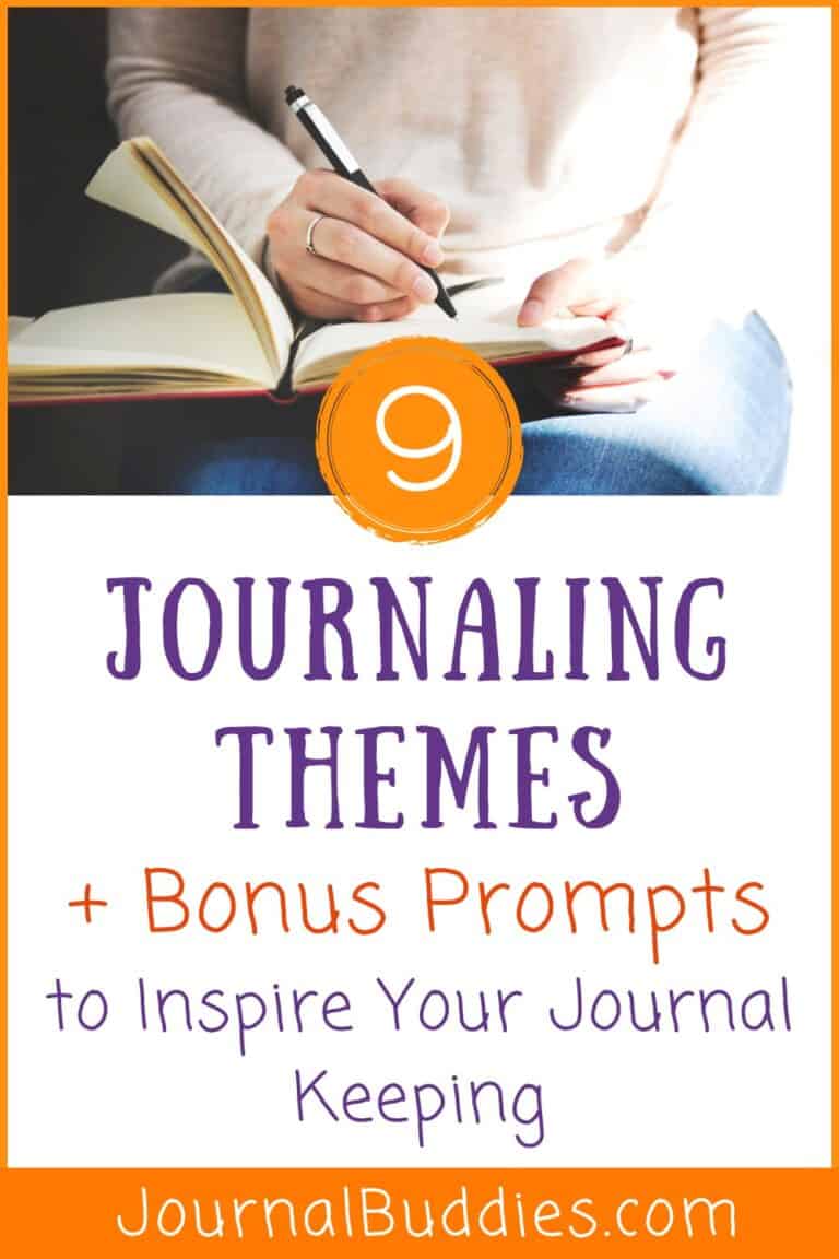 9 Journaling Themes with Bonus Prompts » JournalBuddies.com