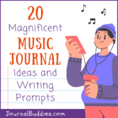 20 Magnificent Music Journal Ideas » JournalBuddies.com