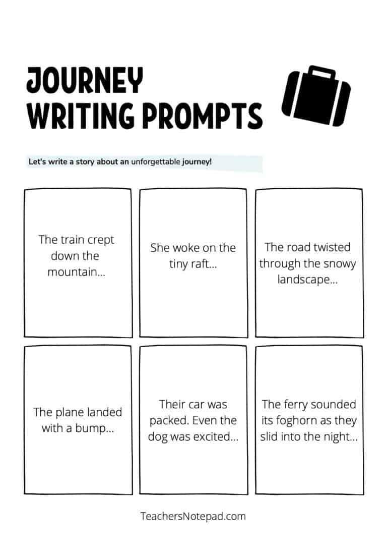 Creative Writing Tasks & Prompts » JournalBuddies.com