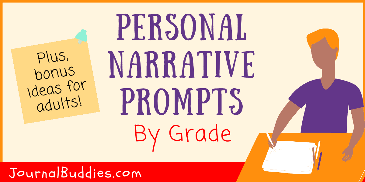Personal Narrative Writing Prompts by Grade SMI png Personal Narrative Writing Prompts by Grade SMI png