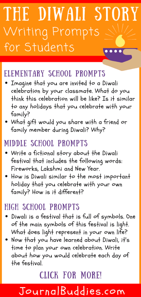 Diwali Story and 15 Festive Writing Prompts by Grade » JournalBuddies.com
