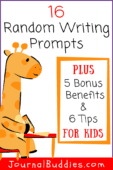 16 Excellent Random Writing Prompts » JournalBuddies.com