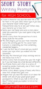 40 Fun and Inspiring Writing Prompts for Short Stories » JournalBuddies.com