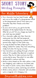 40 Fun and Inspiring Writing Prompts for Short Stories » JournalBuddies.com