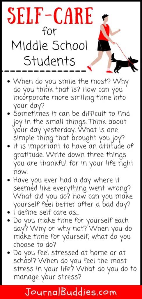 30 Super Self-Care Writing Prompts by Grade » JournalBuddies.com
