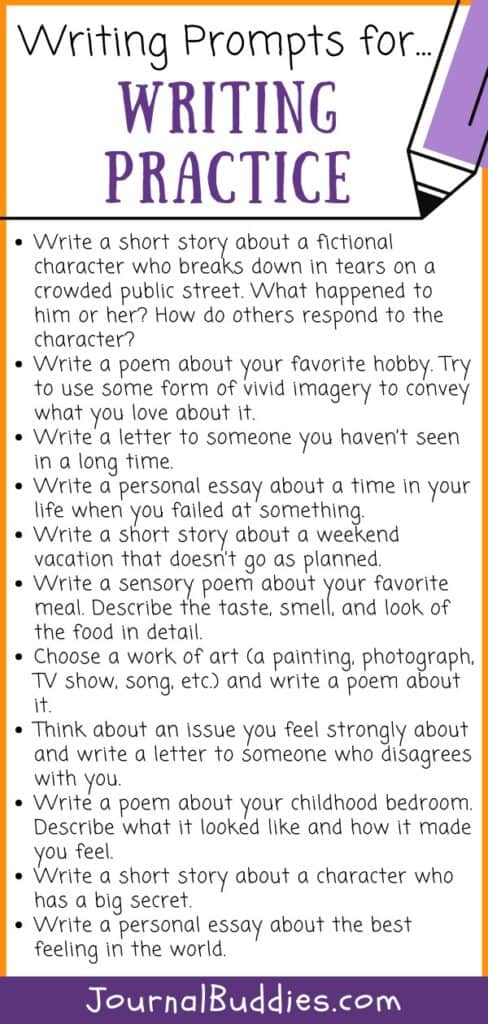 10 Great Journal List Prompts (110 Ideas in All!) » JournalBuddies.com