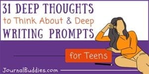 When paired with appropriate deep writing prompts, journaling can be a ...