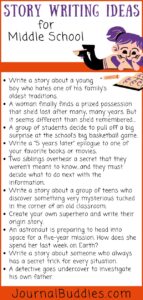 40 Story Writing Ideas by Grade Level » JournalBuddies.com