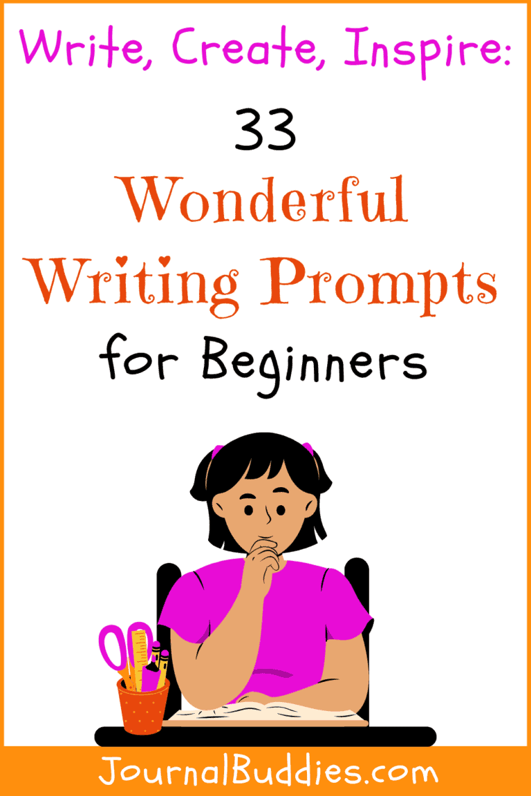 33 Wonderful Writing Prompts for Beginners » JournalBuddies.com