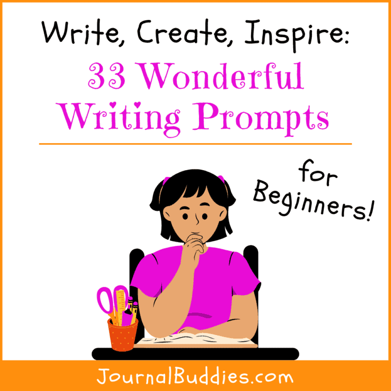 33 Wonderful Writing Prompts for Beginners » JournalBuddies.com