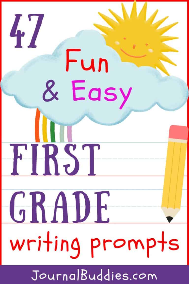 47 Fun and Easy First Grade Writing Prompts » JournalBuddies.com