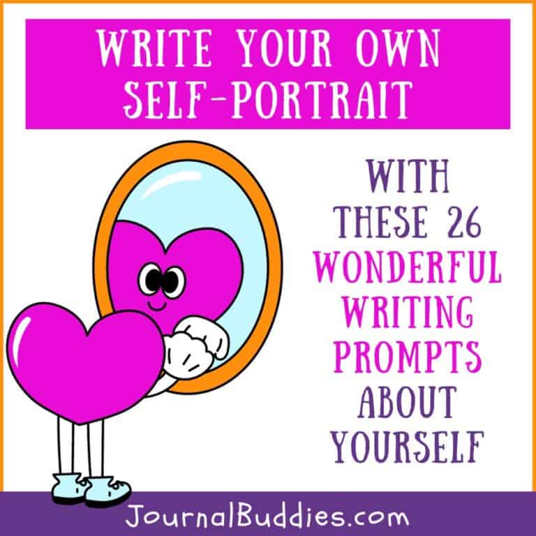26 Free Writing Prompts About Yourself » JournalBuddies.com