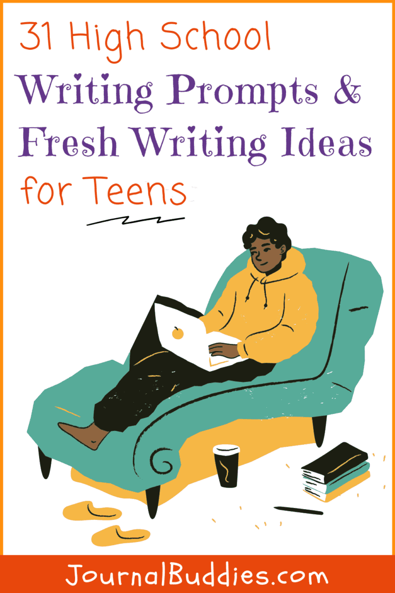 31 Free High School Writing Prompts for 9th Graders » JournalBuddies.com