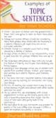 30 Examples of Topic Sentences (by grade level) » JournalBuddies.com