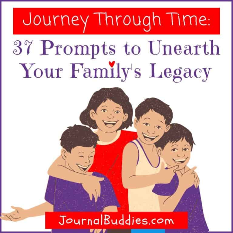 37 Fantastic Writing Prompts about Family » JournalBuddies.com