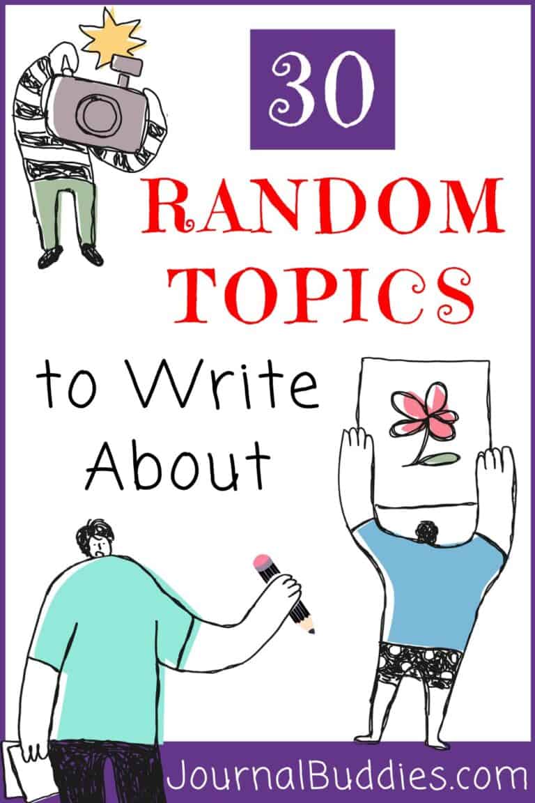 What Should I Write About (150 Free Ideas!) » JournalBuddies.com