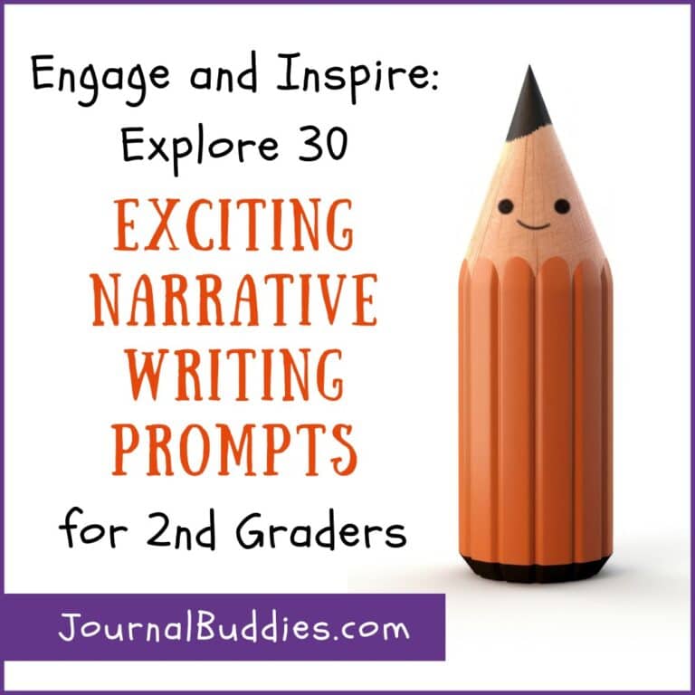 30 Fun Narrative Writing Prompts for 2nd Grade » JournalBuddies.com