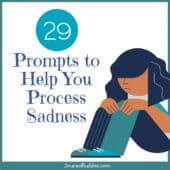 29 Sad Writing Prompts to Help You Release and Heal » JournalBuddies.com