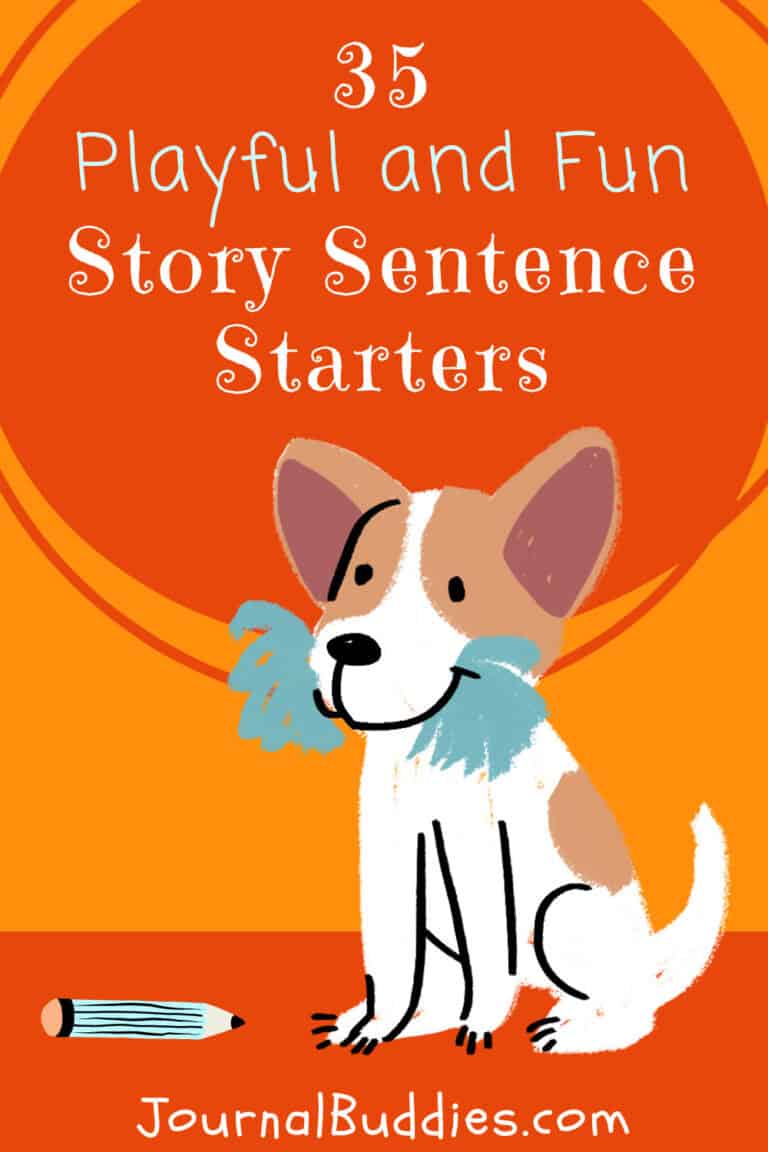 35 Good Sentence Starters (Free) | JournalBuddies.com