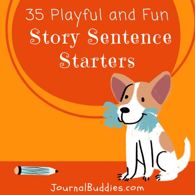 35 Good Sentence Starters (Free) | JournalBuddies.com