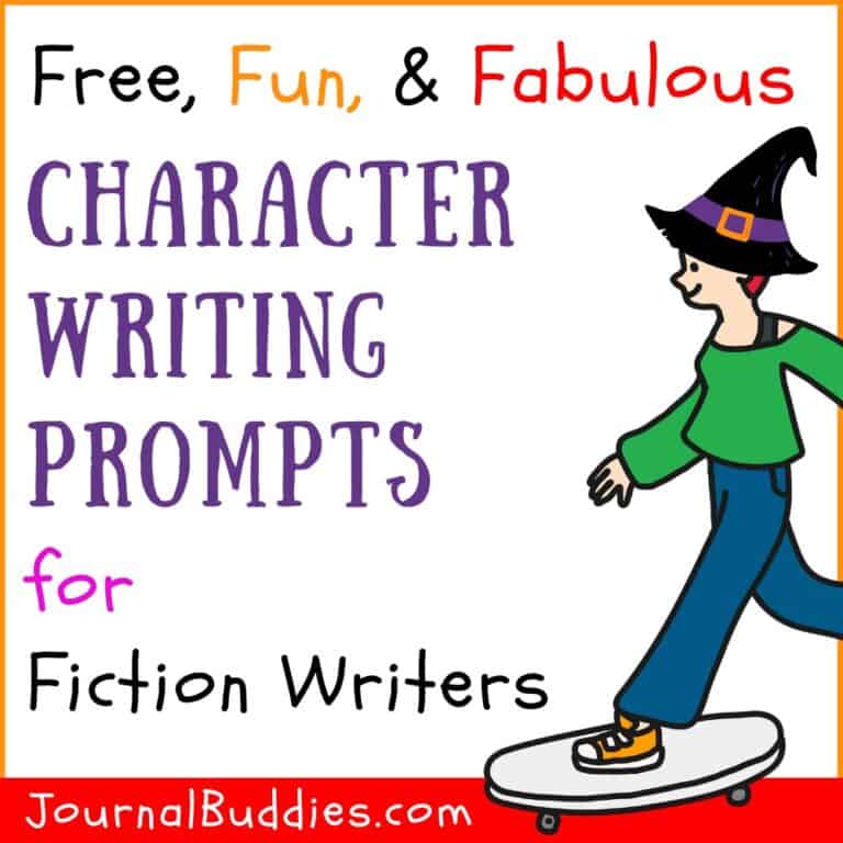 20 Free Character Writing Prompts » JournalBuddies.com