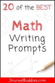 20 of the Best Math Writing Prompts » JournalBuddies.com
