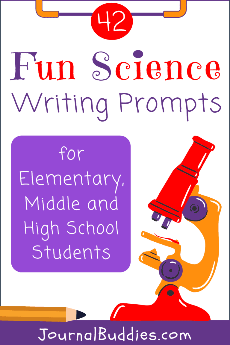 42 Fun Science Writing Prompts for Students » JournalBuddies.com