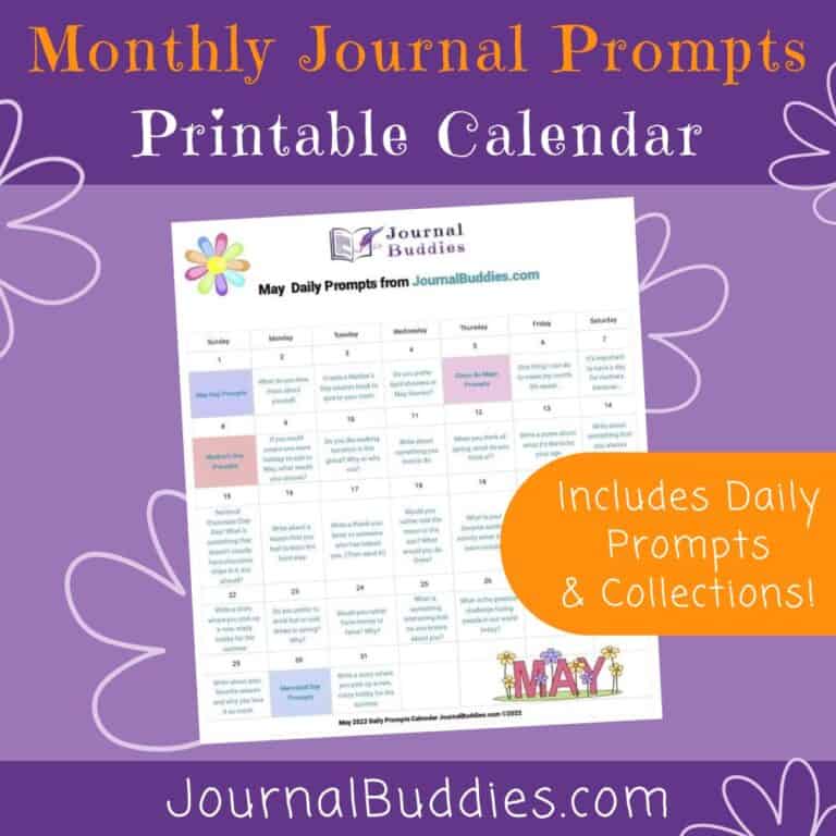 Free Monthly Journal Prompts 2023 » JournalBuddies.com