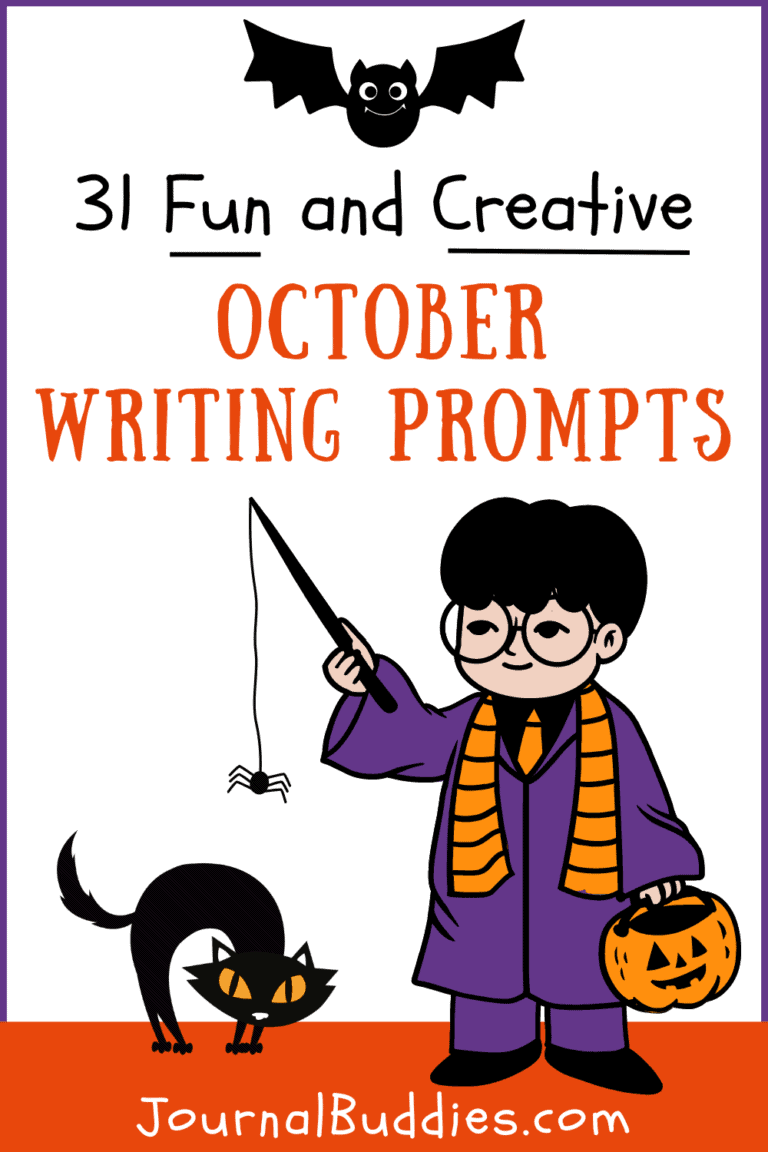 31 October Writing Prompts to Promote Self-Awareness » JournalBuddies.com