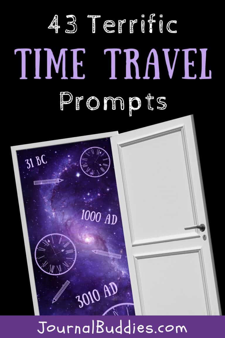 43 Terrific Time Travel Prompts » JournalBuddies.com