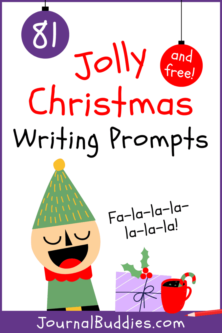 81 Jolly Christmas Writing Prompts (Free) » JournalBuddies.com