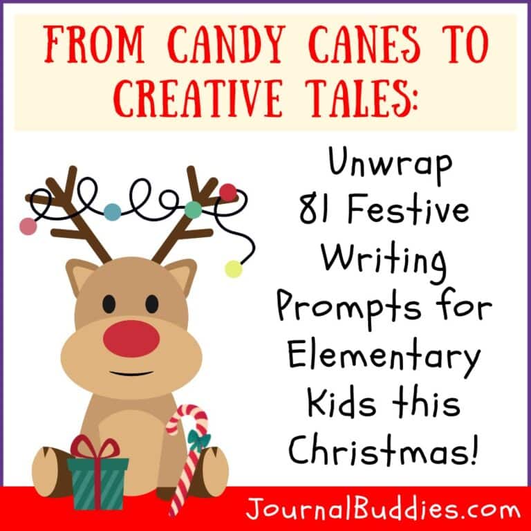 81 Jolly Christmas Writing Prompts (Free) » JournalBuddies.com