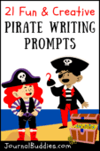 21 Fun And Silly Pirate Writing Prompts » JournalBuddies.com