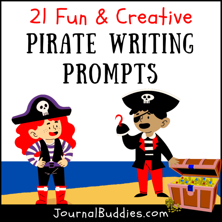 21 Fun And Silly Pirate Writing Prompts » JournalBuddies.com