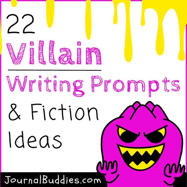 22 Villain Writing Prompts & Fiction Ideas » JournalBuddies.com