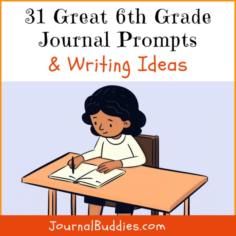 31 Great 6th Grade Journal Prompts & Writing Ideas » JournalBuddies.com