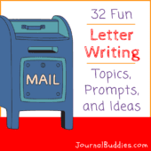 32 Fun Letter Writing Topics, Prompts, and Ideas » JournalBuddies.com